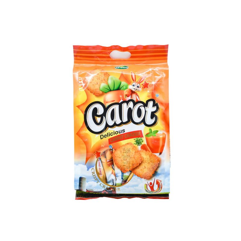 Carrot Cracker Bag 230g | Công Ty Cổ Phần Thực Phẩm Green Việt Nam